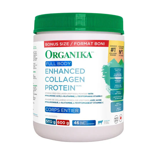 Organika Full body Enhanced Collagen 600g - NewSmile Canada